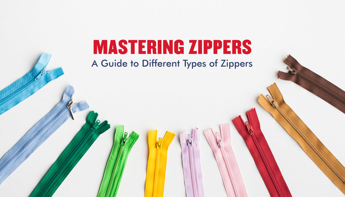 Mastering Zippers: A Guide to Different Types of Zippers – creaworldwide