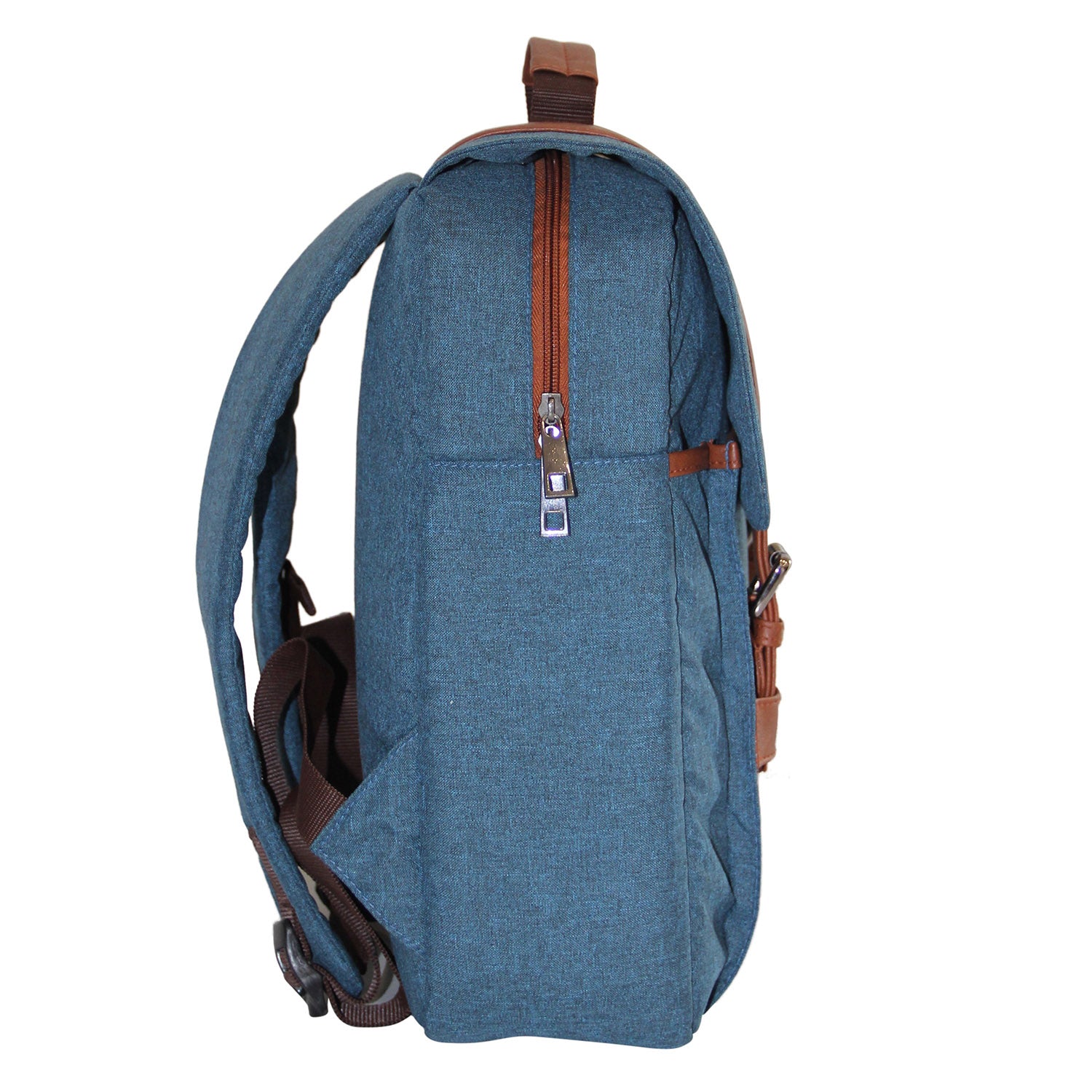 Blue Flap Backpack – creaworldwide