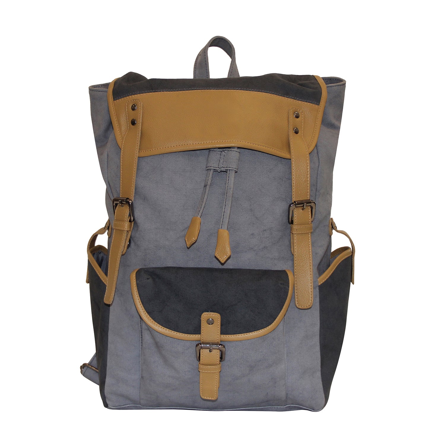 Drawstring Grey Backpack – creaworldwide